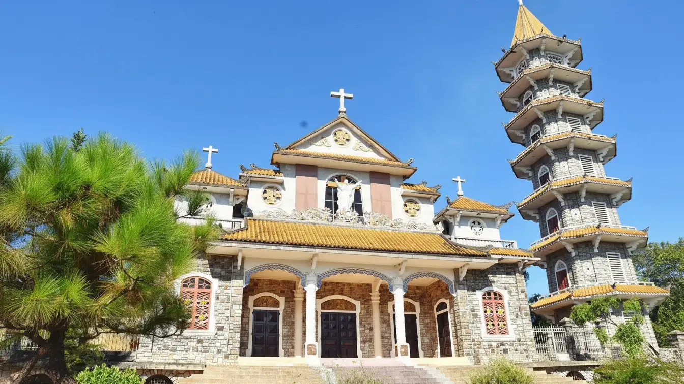 Thien An Monastery Hue: Peaceful Pine Forest Retreat & French Gothic ...