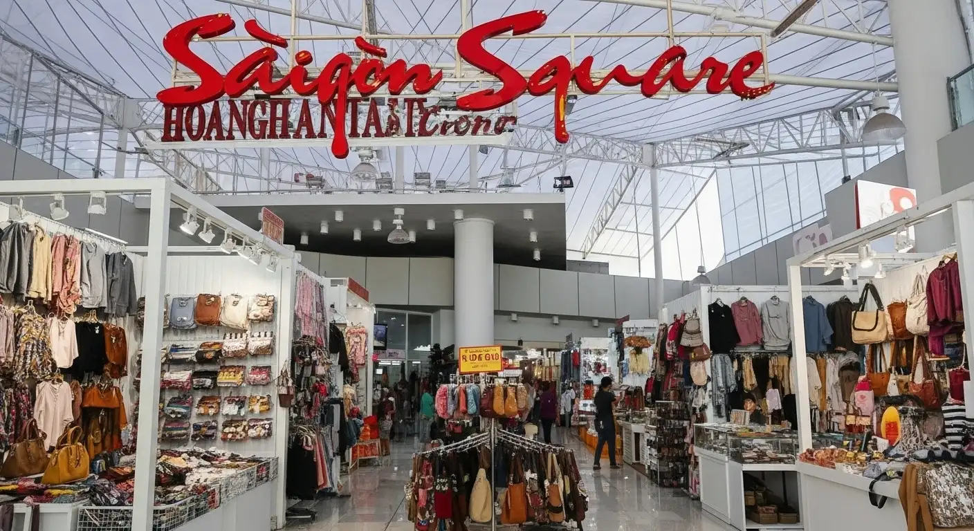 Saigon Square HCMC: Air-Conditioned Bargain Fashion Market - Grooviet