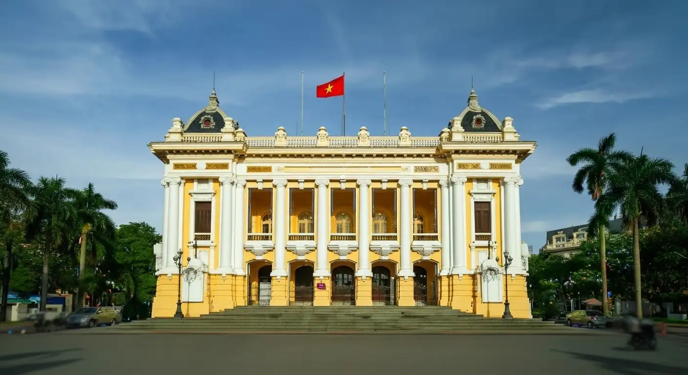 Hanoi Opera House: French Colonial Architecture & Cultural Center ...